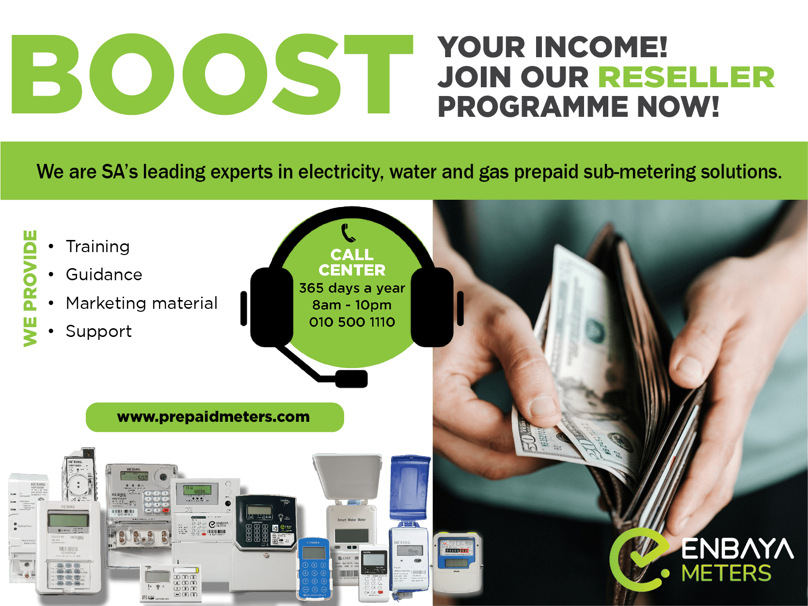 Enbaya Home - Enbaya PrePaid Meters